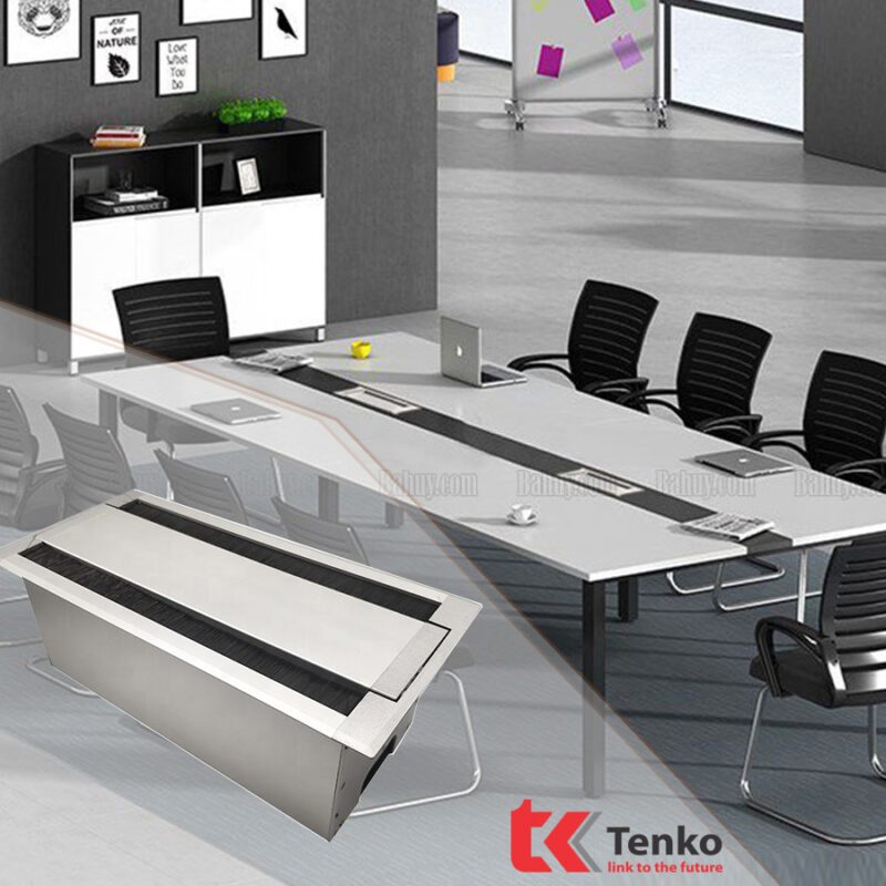 Hộp Điện Âm Bàn Mở 2 Chiều 3 Ổ Cắm Điện Đa Năng Tenko TK-HC3S-01 ...